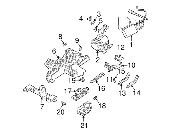1992-2019 Ford Bearing F2DZ-3E700-A | Online Ford Parts Catalog