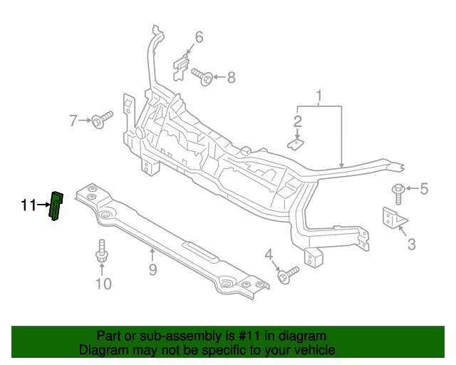 2012-2023 Ford Ambient Temp Sensor 6M5Z-15A022-A | OEM Parts Online