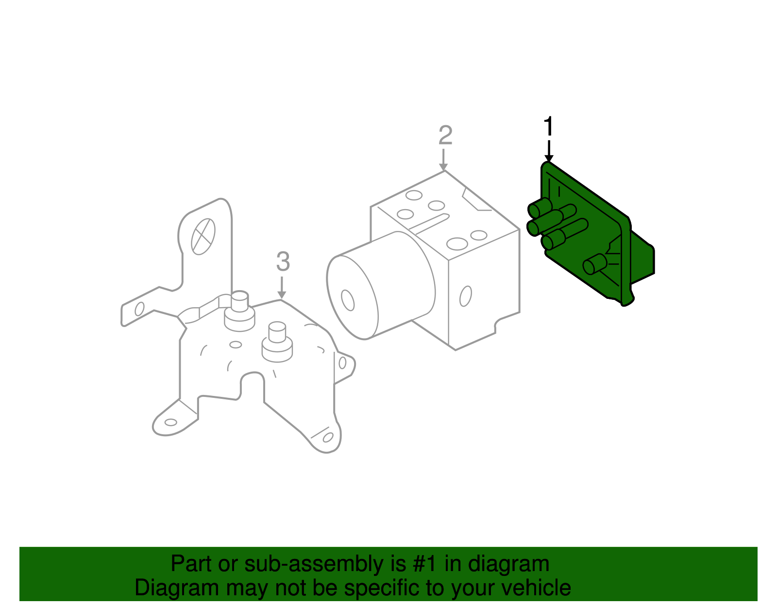 Genuine OEM Ford Part - Control Module AC3Z-2C219-A | Genuine OEM Ford ...