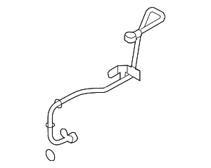 06J-145-778-H - Turbocharger Oil Line 2009-2018 Audi | Audi OEM Parts