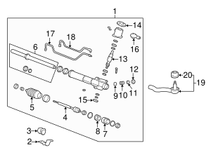 57719-38000 - Yoke Assembly - 2001-2006 Kia Optima | Kia Auto Parts