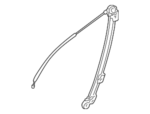 51338254911 - 2000-2006 BMW X5 Window Regulator (51-33-8-254-911) | BMW ...