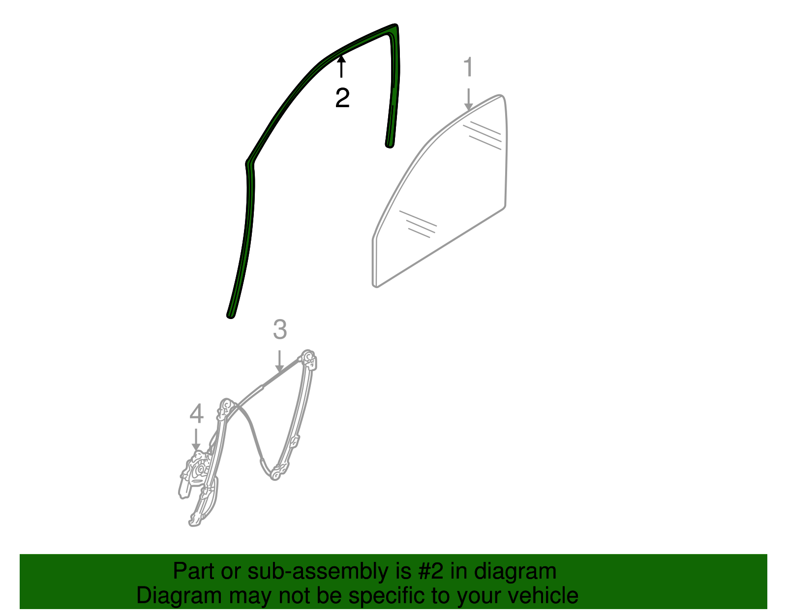 51327020577 - 2000-2006 BMW X5 Guide Channel (51-32-7-020-577) | BMW of ...