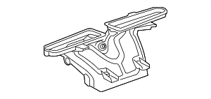 2018-2022 GM Windshield Defroster Outlet Duct 84214225 | GMPartsDirect.com