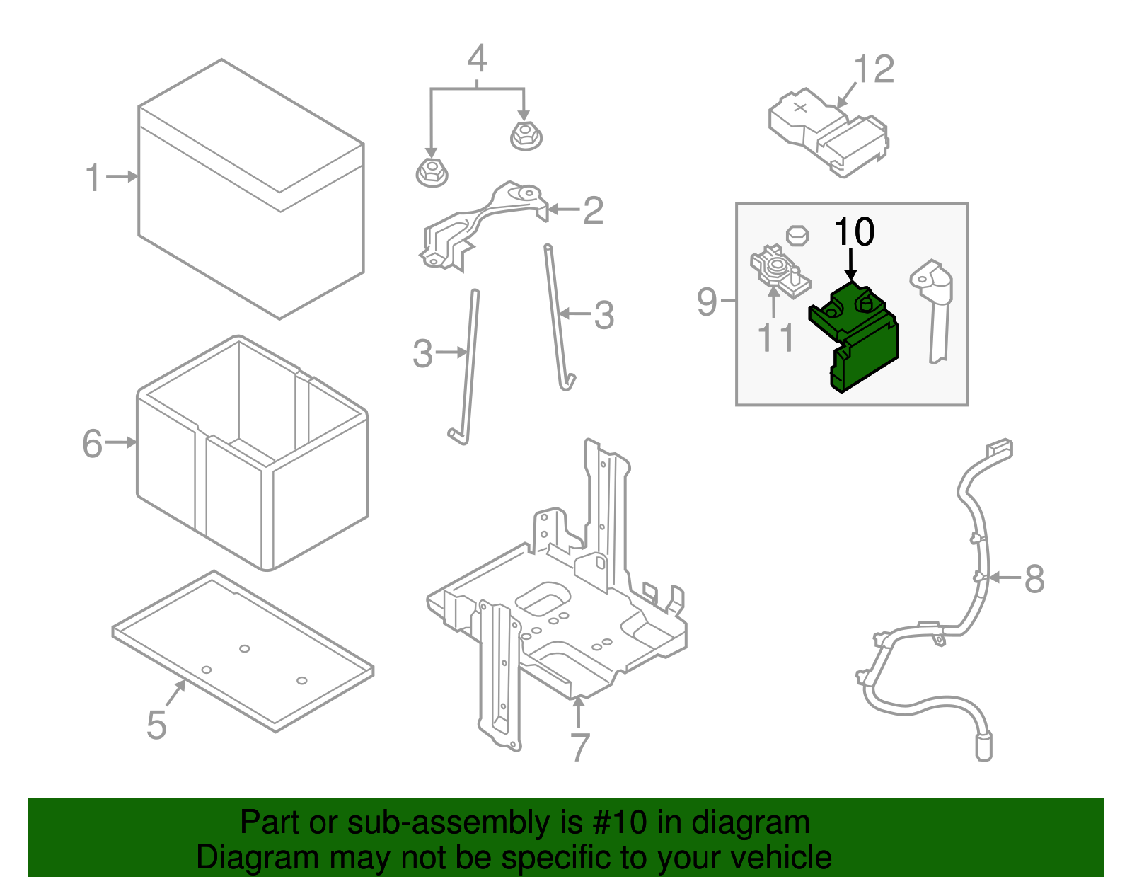 24380-JG70B - High-Quality Fuse Holder for 2014-2020 Nissan Rogue ...