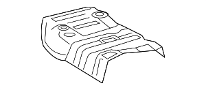 2016-2022 Toyota Heat Shield 58327-47040 | Toyota Parts Center