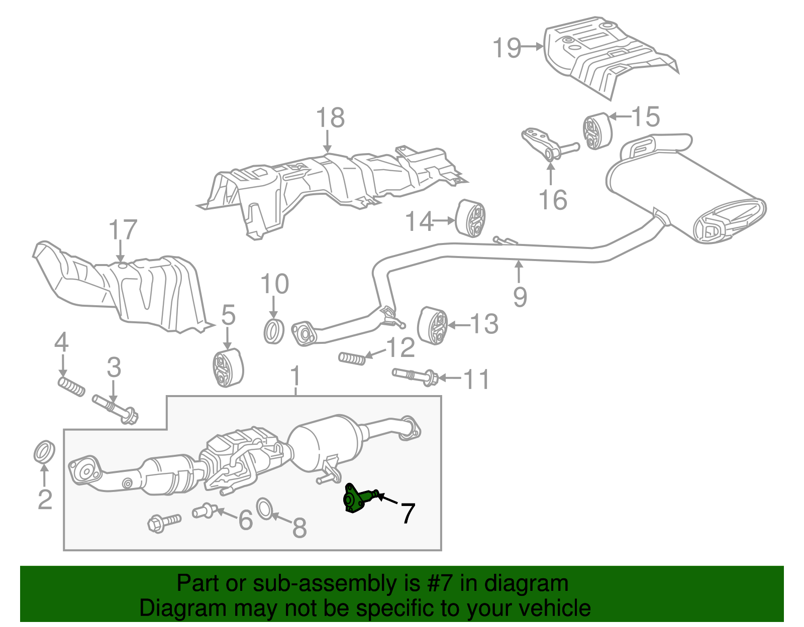 2016-2020 Toyota 2016-2020 Toyota - Actuator 17046-37100 | Sparks Parts
