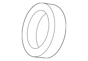 Genuine Toyota Exhaust Pipe Gasket, No. 2 part# 17451-F2010 for 2007 ...