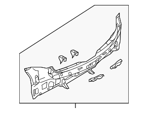 2012-2013 Mazda 3 Rear Body Panel BFY1-70-50XA | Florida Mazda Parts