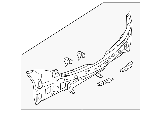 2010-2013 Mazda 3 Rear Body Panel BBM4-70-750C | Mazda-Parts