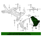 31216876851 - 2016-2023 BMW Knuckle (31-21-6-876-851) | BMW of South ...