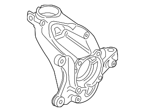 31216876646 - 2016-2024 BMW Steering Knuckle (31-21-6-876-646) | BMW of ...