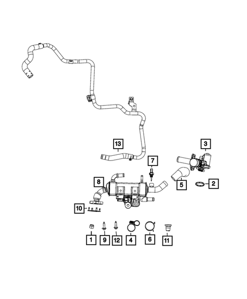 EGR System for 2022 Ram ProMaster 3500 | Mopar eStore