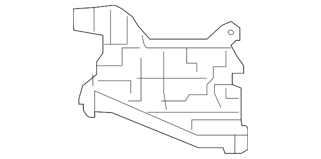 2020-2023 Toyota Corolla Hinge Pillar Reinforced Bracket 61165-12110 ...