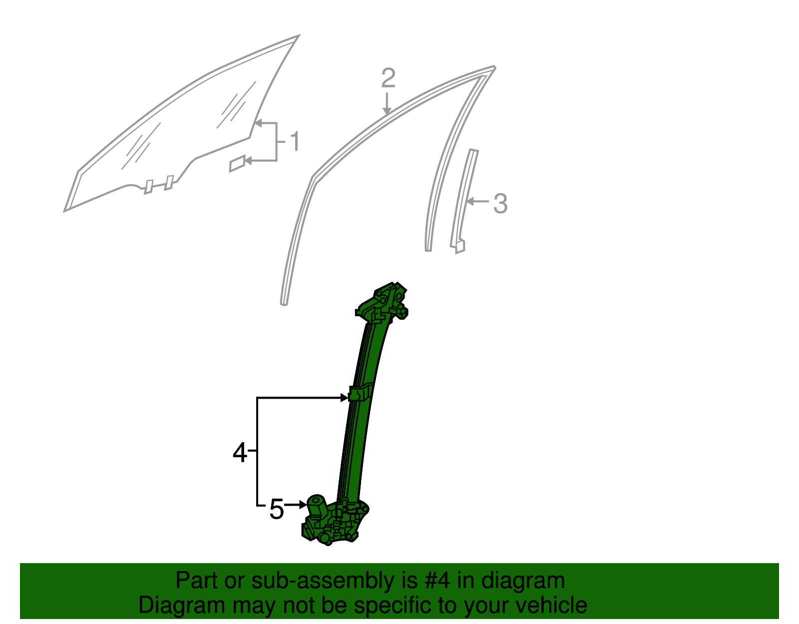 72250-TLA-A01 - Window Regulator 2017-2022 Honda CR-V | Honda Parts Online