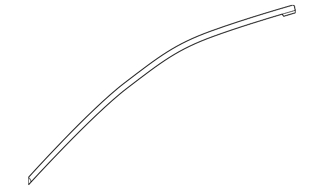 2020-2024 Toyota Corolla Frame Molding 75754-02020 | Toyota Parts Center