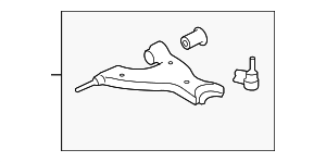 2007-2017 GM Lower Control Arm - Passenger Side (RH) 20774419 ...