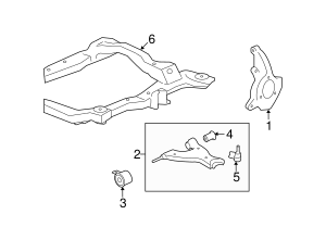 2007-2017 GM Front Lower Suspension Control Arm Bushing 22782459 GM ...