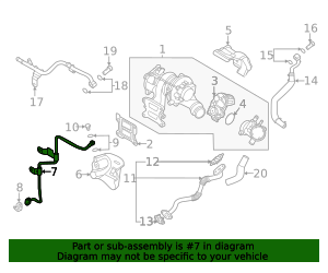 Hyundai - 28240-2M810 - Oil Feed Tube - 2021-2024 Hyundai | OEM Hyundai ...