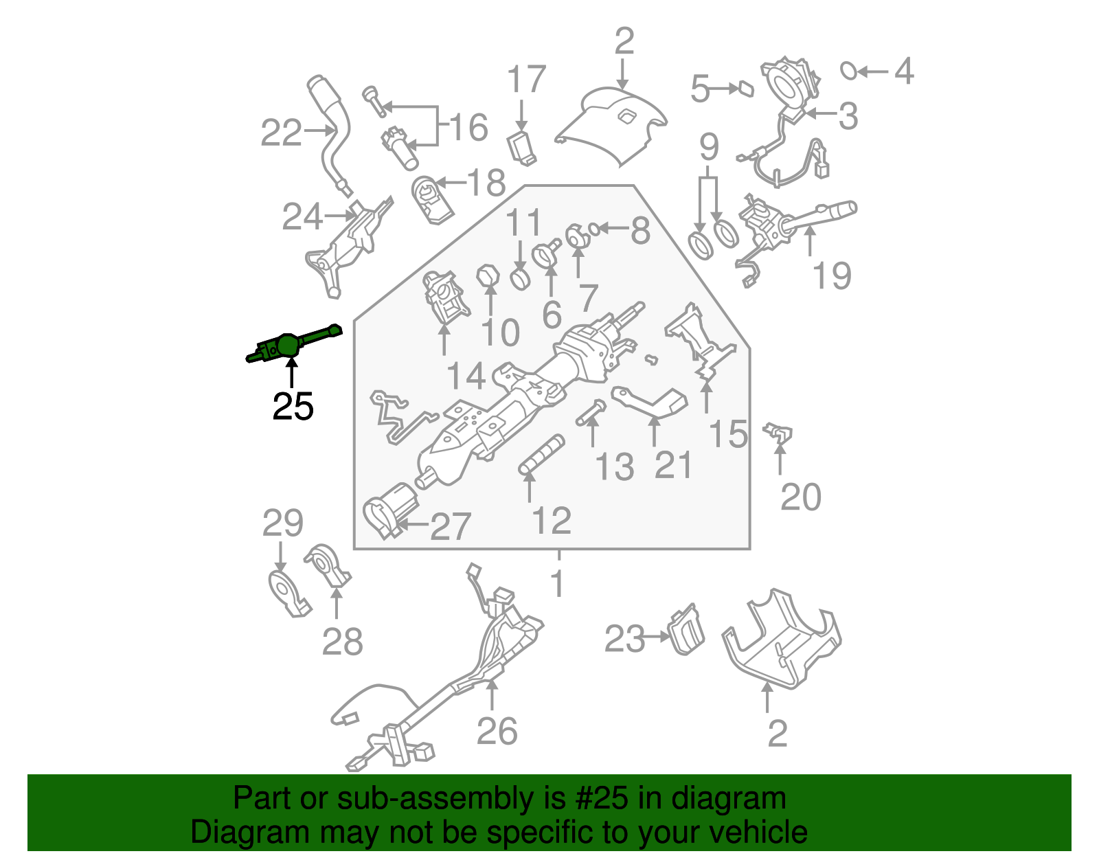 2007-2020 GM Shift Interlock Solenoid 15775841 | OEM Parts Online