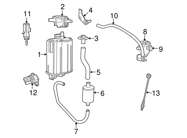 2004-2007 Mopar Oxygen Sensor 56028994AA | TascaParts.com