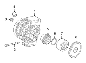 2008-2012 Land Rover LR2 Coupling LR001471 | OEM Parts Online