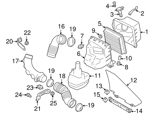 2014-2018 Subaru Lower Case 46052SG020 | Subaru Parts Plus