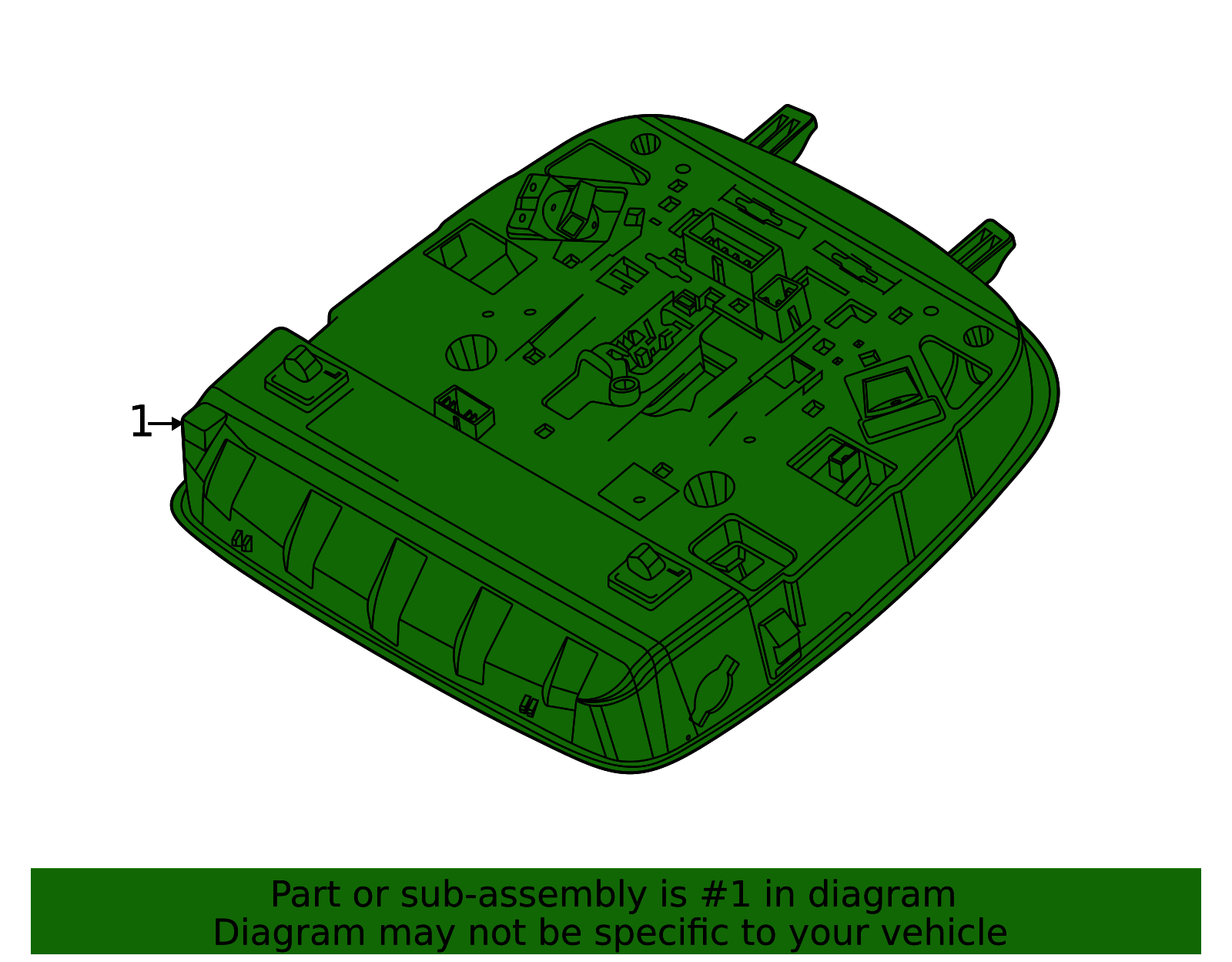 2023-2024 Hyundai Palisade Overhead Console 92810-S8700-MMH | OEM Parts ...