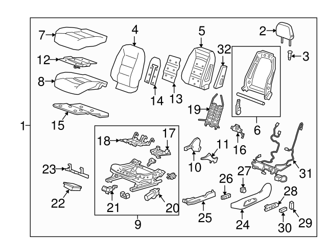 84745397 GM Front Seat Cushion Ventilation Blower | GM Parts Store