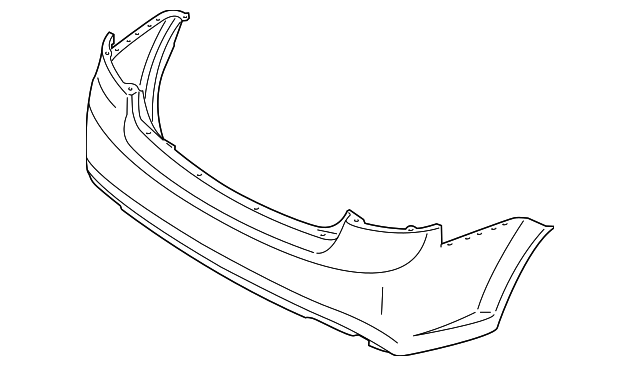 86611-1G600 - Bumper Cover 2010-2011 Kia Rio | Kia.Parts Store