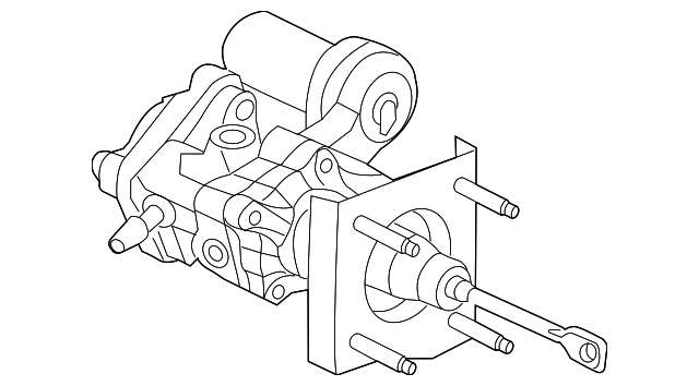 68433355AA - Brake Master Cylinder - 2019 2020 Ram 3500 | Mopar Parts ...