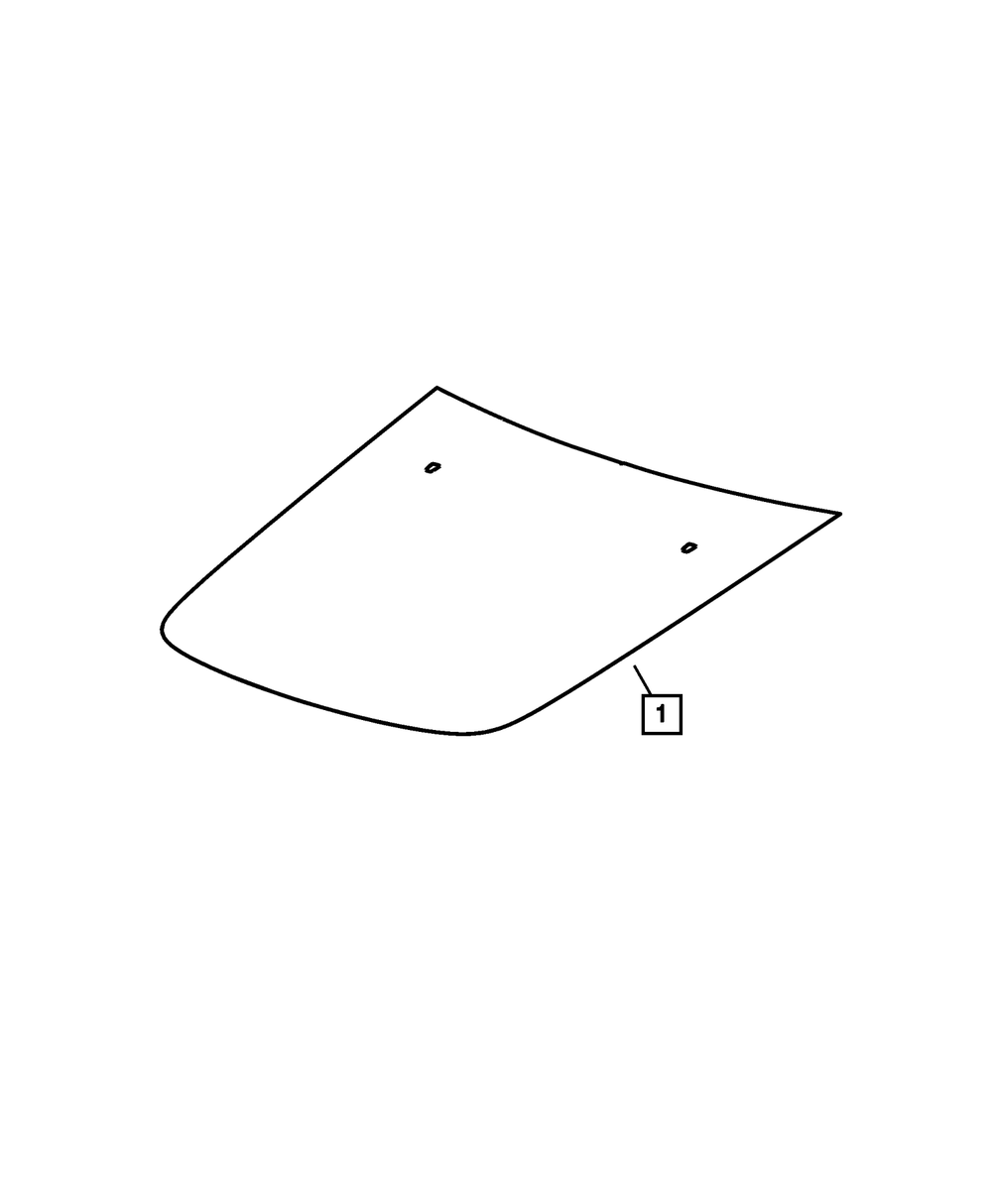 2017-2021 Jeep Compass Hood Decal 68256671AA | Mopar eStore