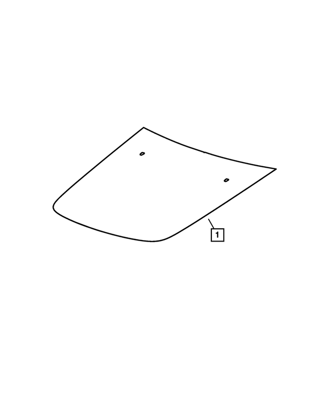 2017-2021 Jeep Compass Hood Decal 68256671AA | Mopar eStore