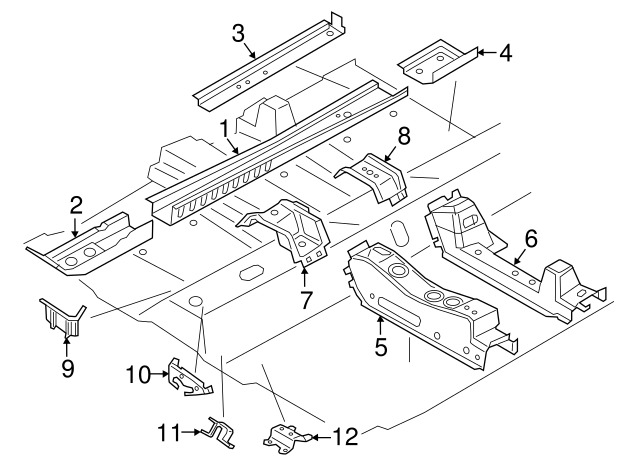 Genuine BMW 41-00-7-438-651 | Extension Panel | FREE Shipping on Most ...
