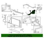 2014-2019 Chevrolet Heater Outlet Hose 84289827 | TascaParts.com