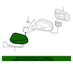 2012-2014 Subaru Outer Cover 91054AJ14A | Subaru Parts Store