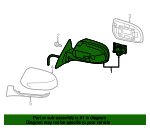 91036AJ02C - Mirror - 2010 Subaru | Subaru Parts Exchange
