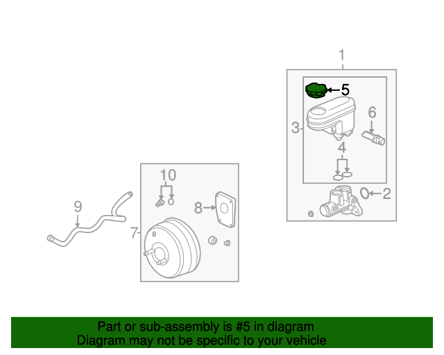 Gm Brake Master Cylinder Reservoir Cap at Daryl Howard blog