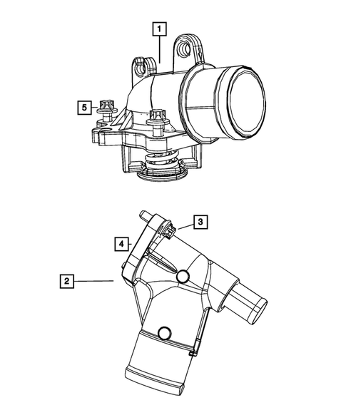 Water Pump and Related Parts for 2008 Jeep Grand Cherokee | Mopar ...
