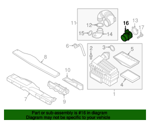 04L-906-461-B - Mass Air Flow Sensor 2017-2020 Audi | Audi OEM Parts