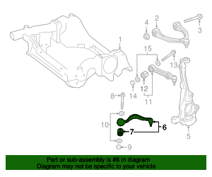 2016-2022 Mercedes-Benz Lower Control Arm 205-330-17-05 | MB Online Parts