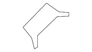 2007-2025 Nissan Drip Molding Clip 73856-9AN0A | Nissan Parts Plus