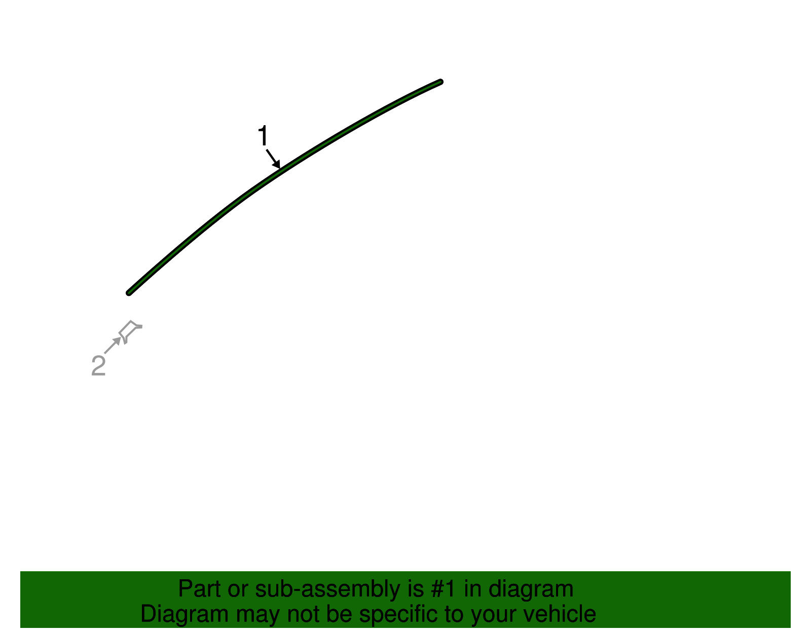 2016-2019 Nissan Sentra Roof Molding 73852-9AN0A | OEM Parts Online