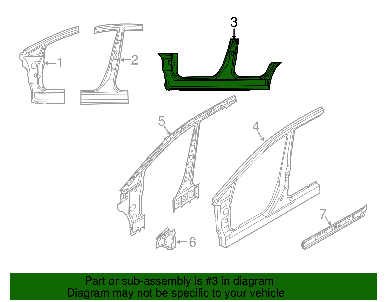 2007-2012 Mazda CX-7 Rocker Panel EGY1-71-271A | Retail Performance ...