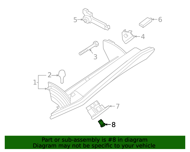 51169484409 - 2018-2023 BMW Lock Cylinder (51-16-9-484-409) | BMW of ...
