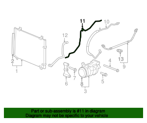 2008-2014 Cadillac CTS F (S)Tube 19418051 | GMPartsDirect.com