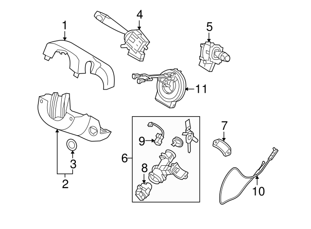 93110-3K000 - Ignition Switch 2006-2014 Kia | Kia.Parts Store