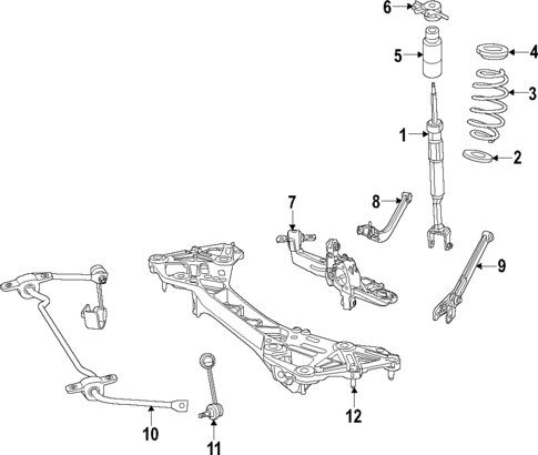Rear Suspension for 2014 Dodge Dart | Mopar Parts Canada