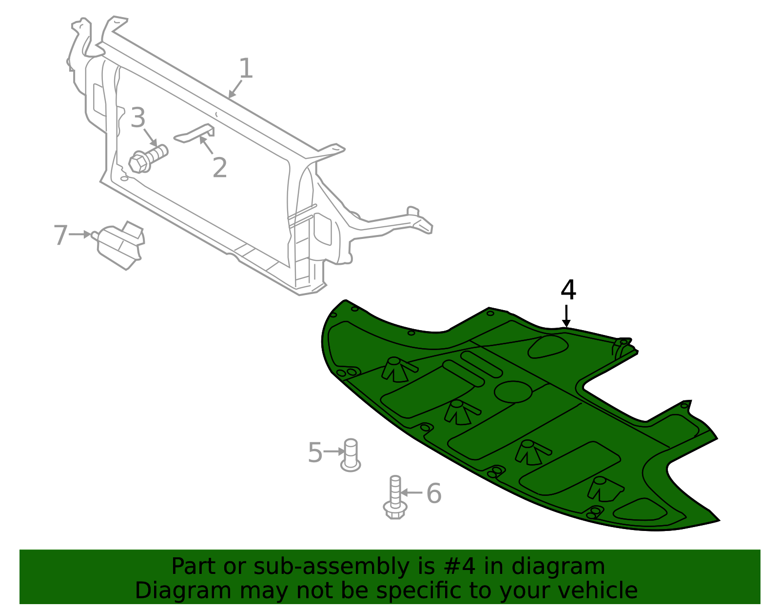 2020-2024 Kia Forte Under Cover 29110-M7100 | TascaParts.com