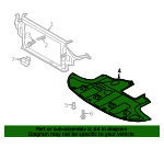 29110-M7000 - Under Cover 2019-2024 Kia Forte | Kia.Parts Store